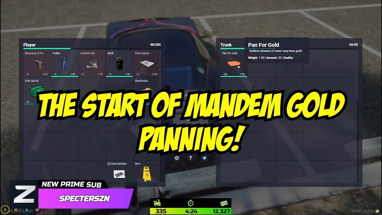 DW Gives Tommy Gold Panning Equiptment! - YouTube