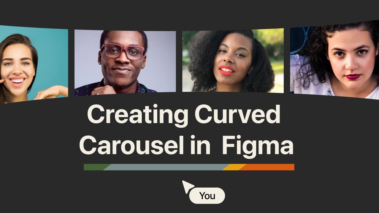 How to Design a Curved Carousel in Figma from scratch - YouTube