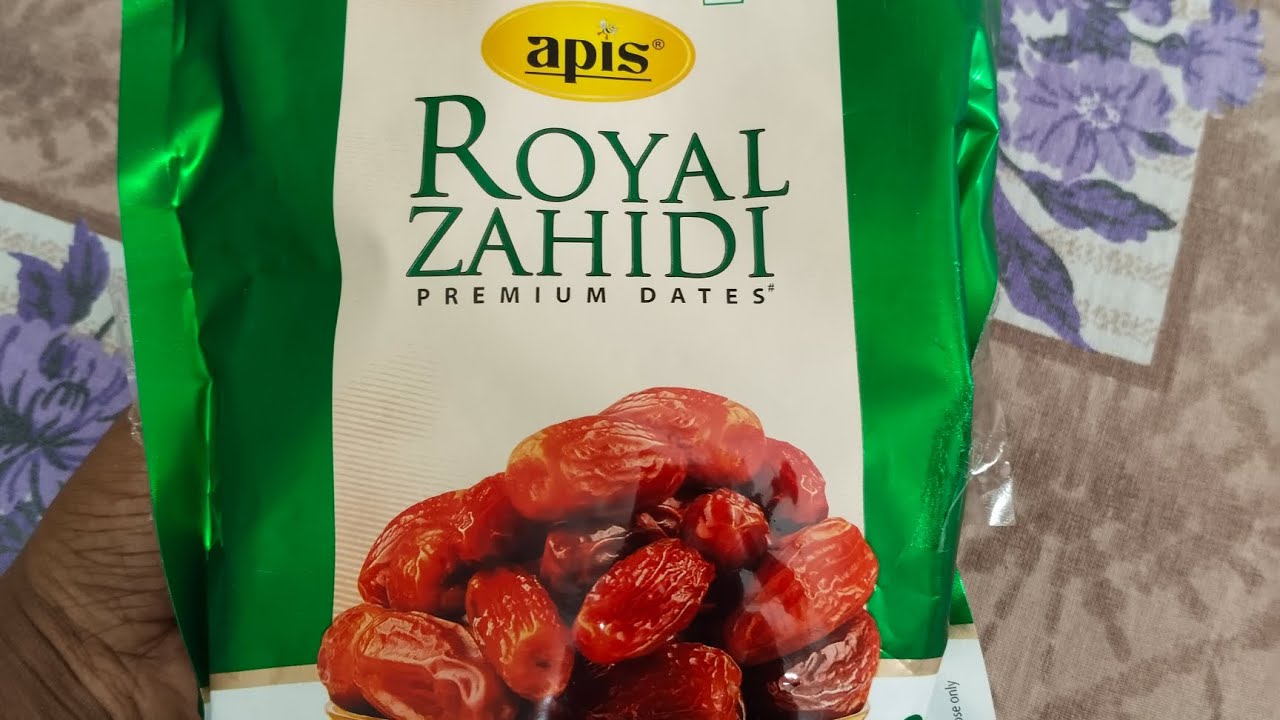 Apis Royal Zahidi Premium Dates (Khajur) 500gm Review - YouTube