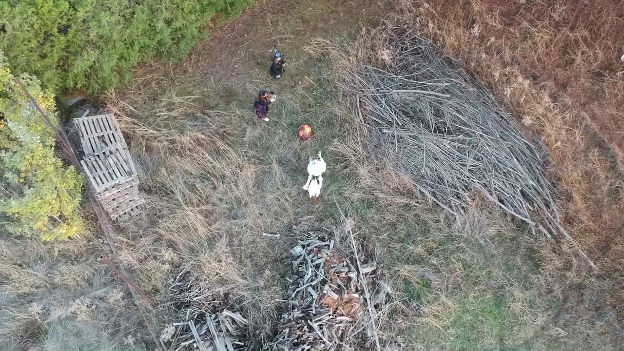 Video real - AQUELARRE de brujas🧙‍♀️🧙‍♀️🧙‍♀️ captado por un DRONE ...
