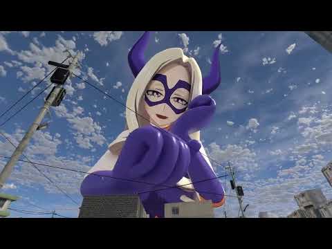 Mt Lady GROWTH Giantess animation (slice of size)