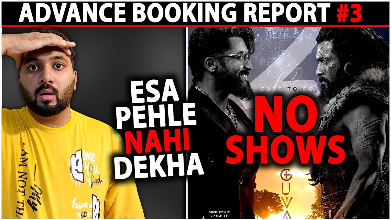 Kanguva Advance Booking Report 3 | Kanguva Day 1 Box Office Collection ...