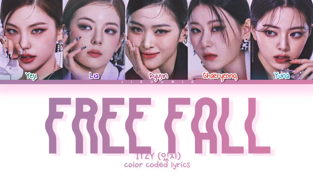 ITZY Free Fall Lyrics (Color Coded Lyrics) - YouTube