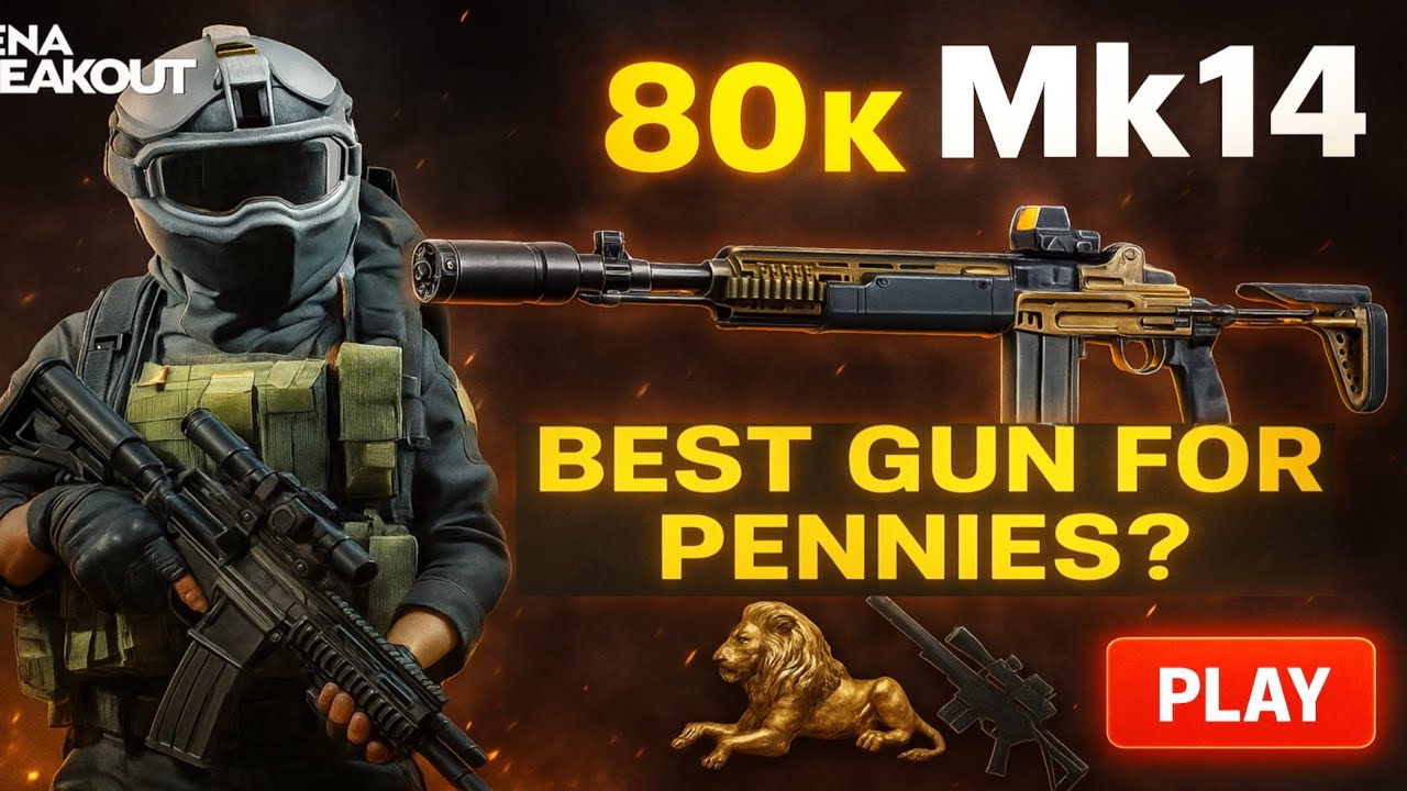 MK14+improved aiming sight breaks everyone for pennies | Arena breakout ...