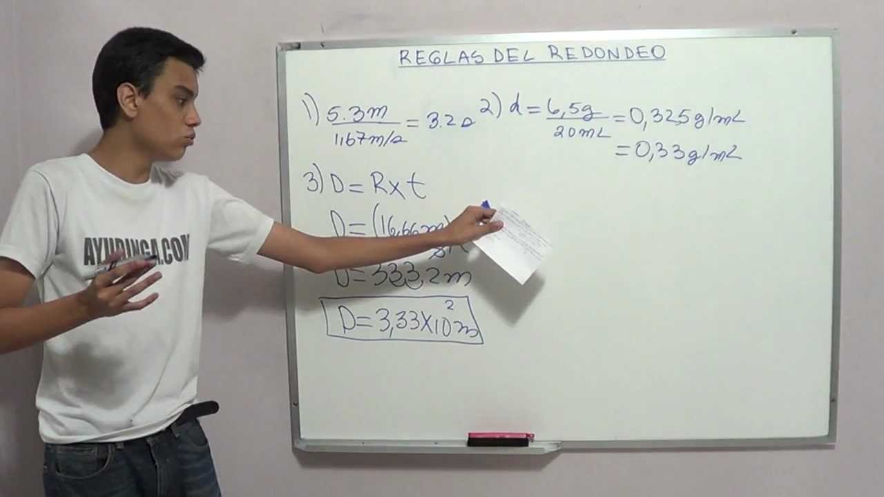 Reglas del Redondeo - YouTube