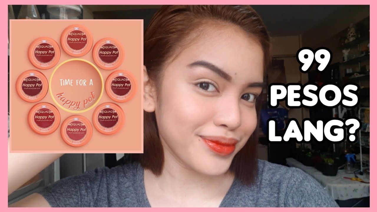 SQUAD COSMETICS HAPPY POT MULTI PURPOSE POT REVIEW! | DANI - YouTube