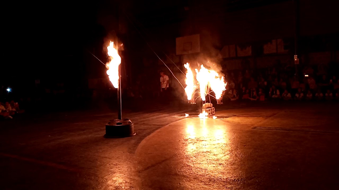 OLPHS Scouting Camp fire / Bonfire :) - YouTube