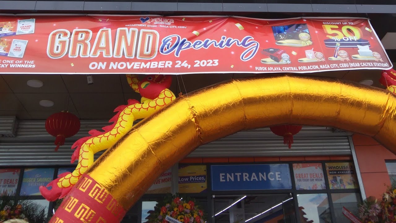 Youka Mall Naga Grand Opening - YouTube
