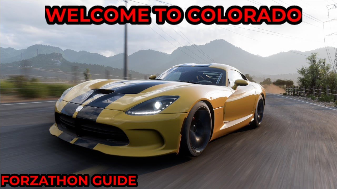 Forza Horizon 5 - Forzathon Guide - Welcome To Colorado - 2013 Dodge ...