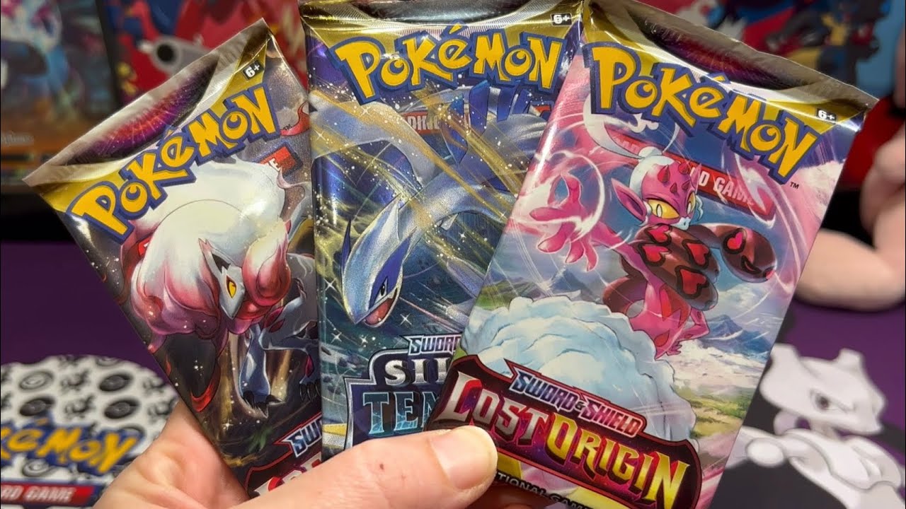 Lets Bust Open Pokemon Booster Packs! - YouTube