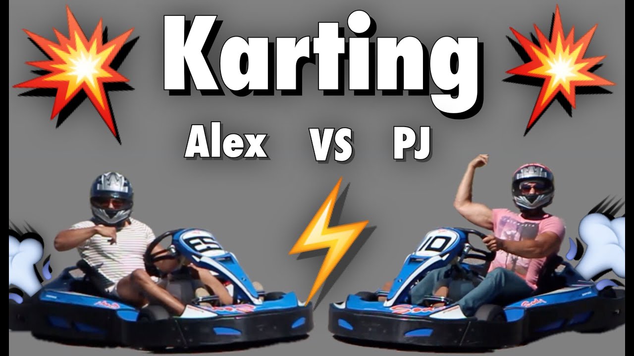 Alex VS PJ : Challenge KARTING - YouTube