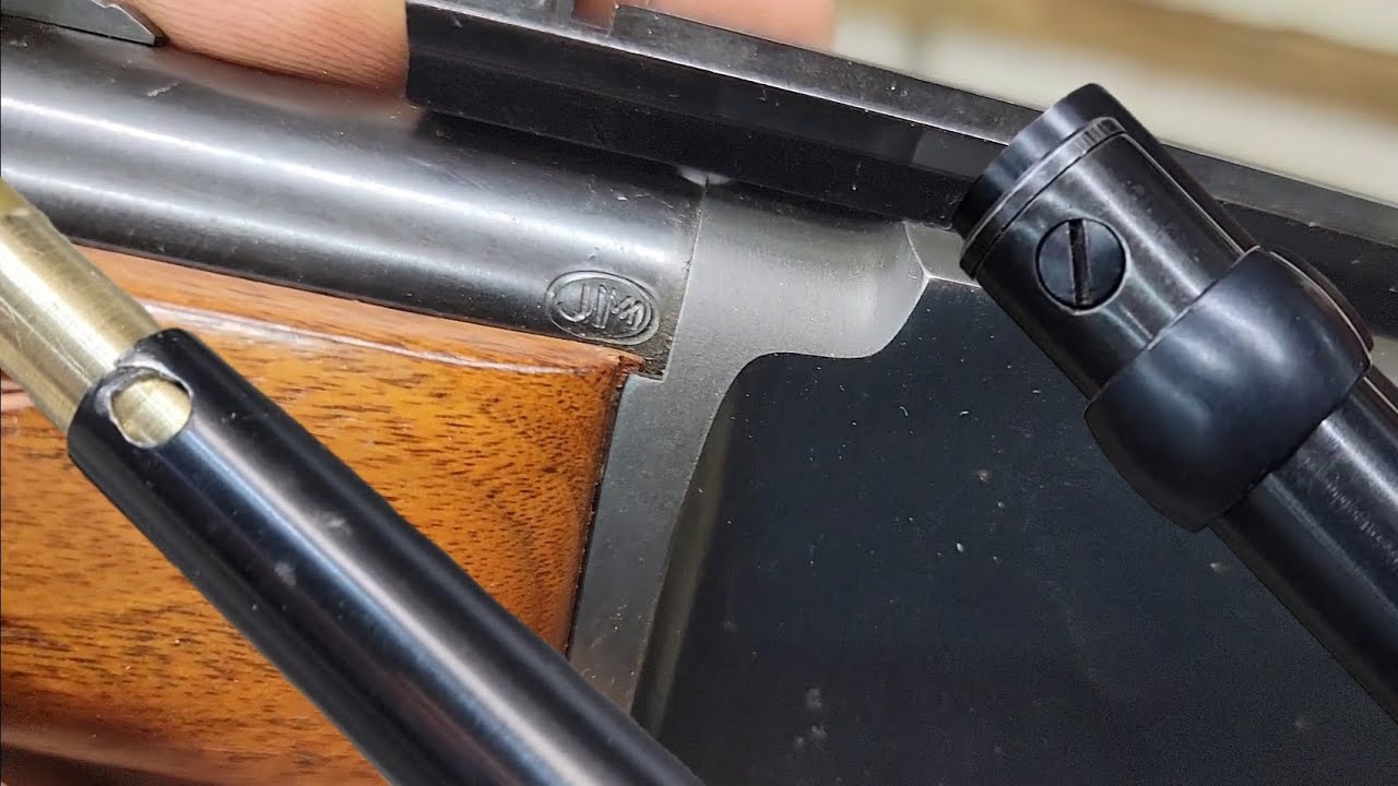 Tube Magazine Repair - turning brass and tig welding - YouTube