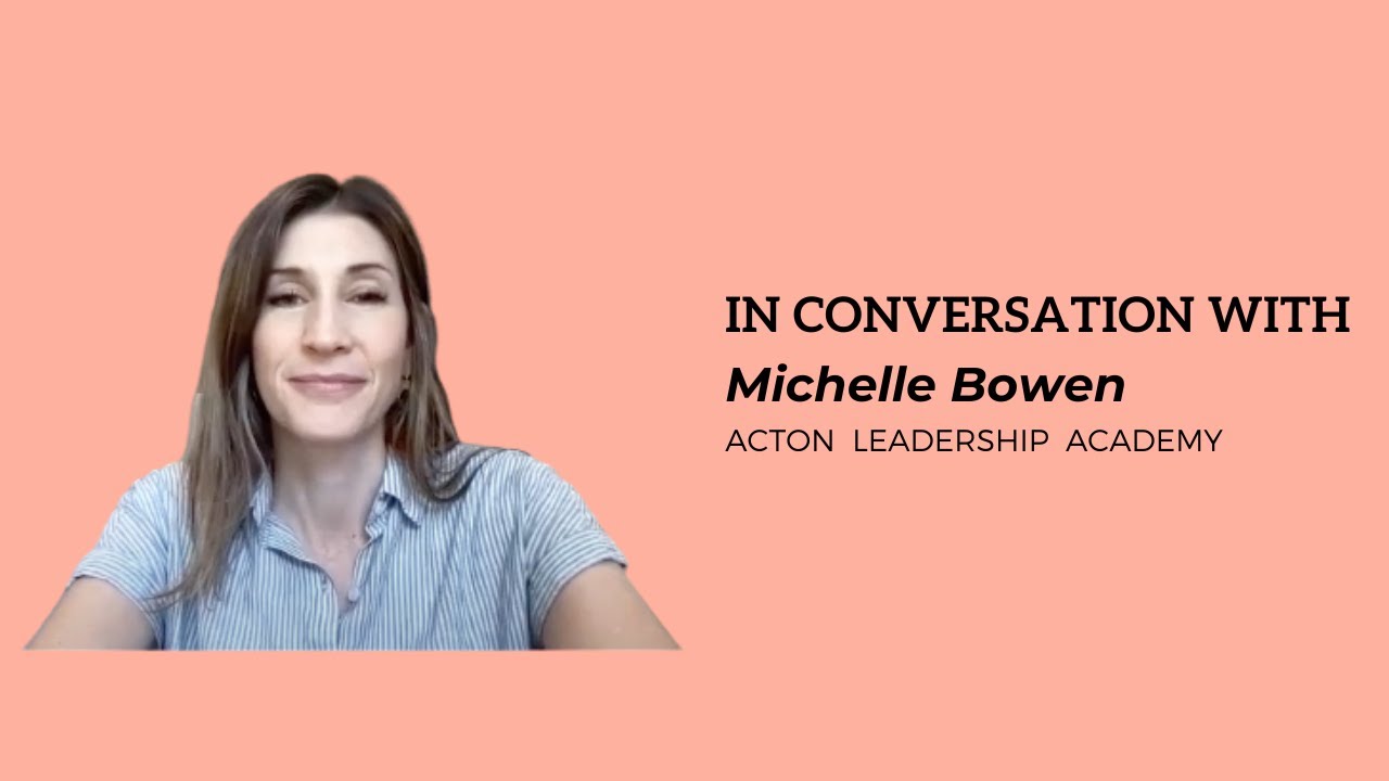 Interview with Michelle Bowen from Acton Leadership Academy - YouTube