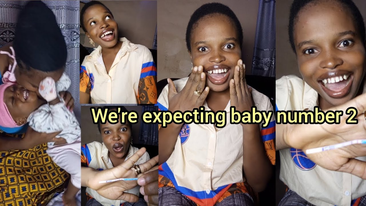 Congratulations to us🥂 we having baby number 2 (pregnancy test live on ...