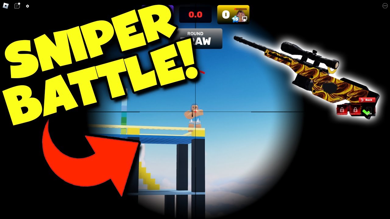 🔥Sniper Battle Against PRO🔥 [Update] | Rivals ROBLOX - YouTube