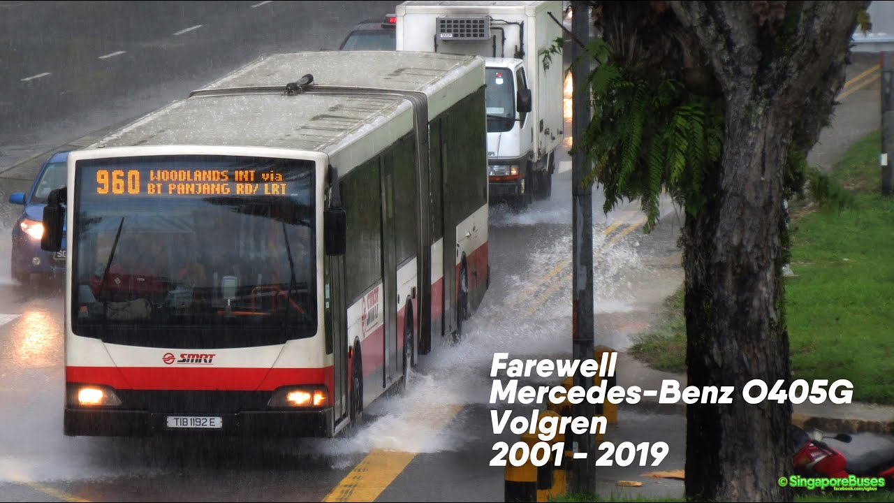 Farewell Mercedes-Benz O405G (Volgren) Tribute | 2001 - 2019 (Singapore ...