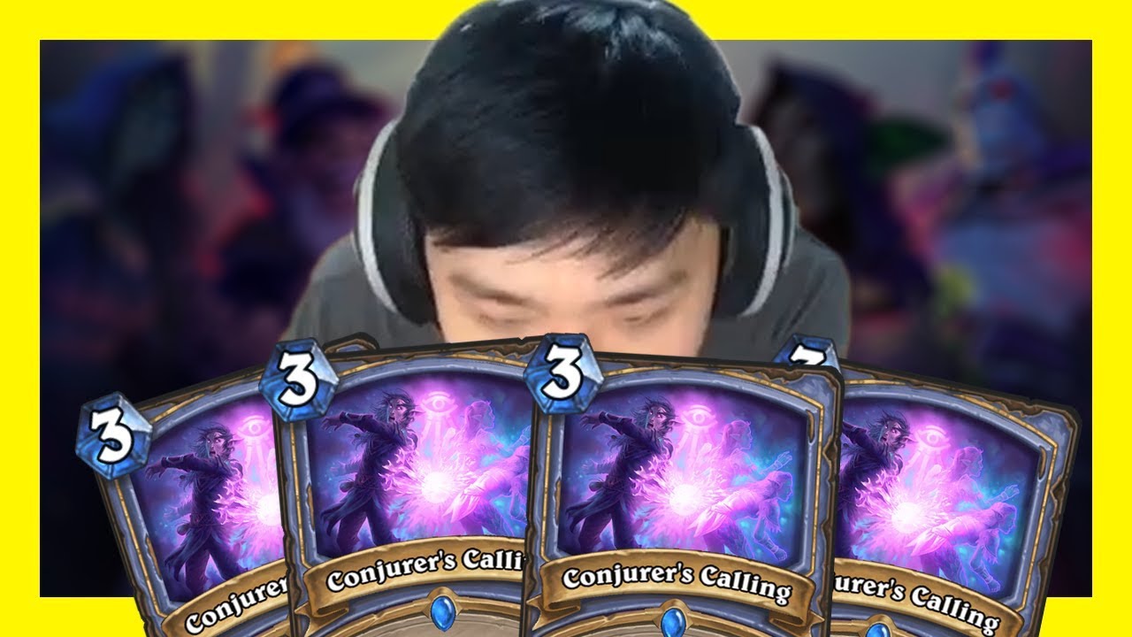 Conjurer Mage dominating LADDER | HIGH LEGEND | Rise of Shadows | Hearthstone - YouTube