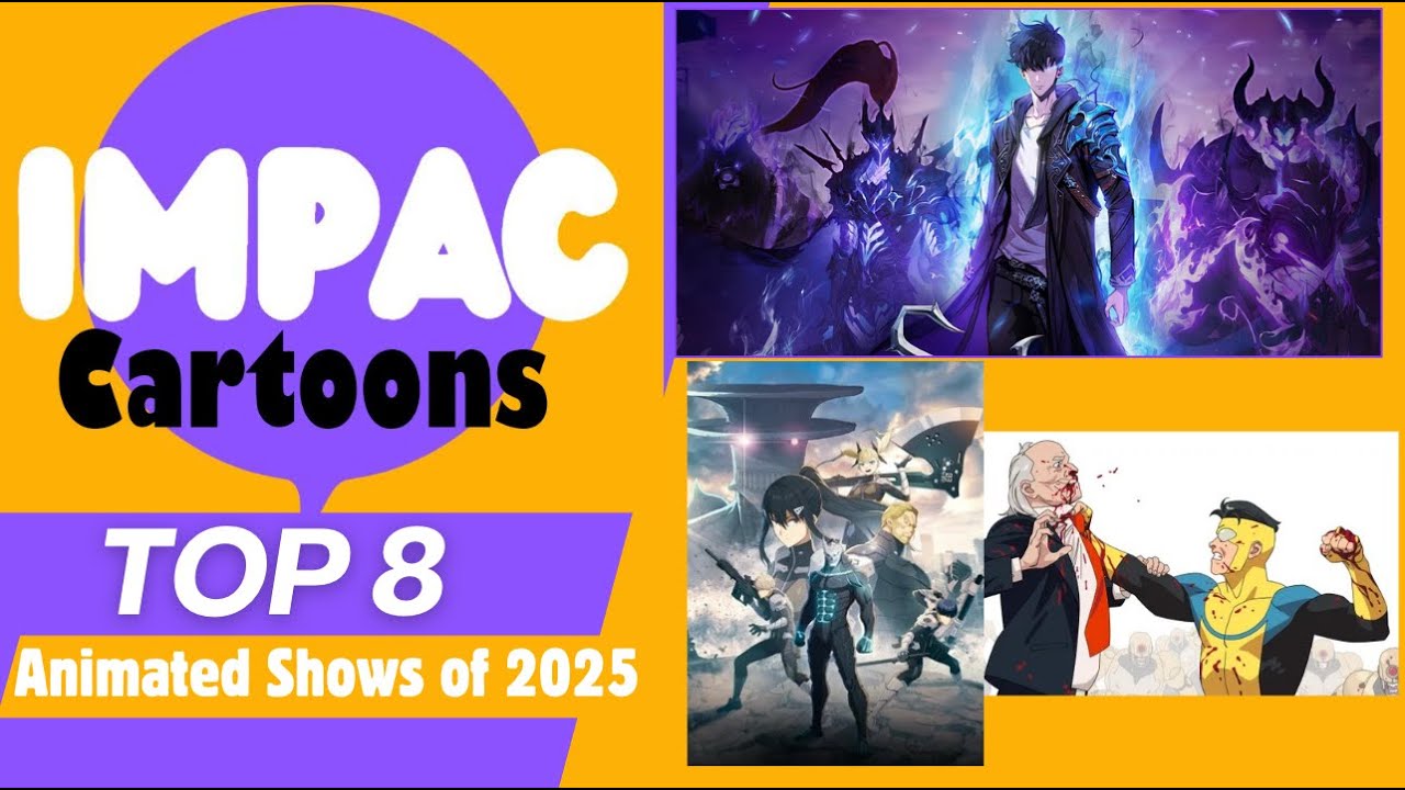 Top 8 Animated Shows of 2025 - YouTube