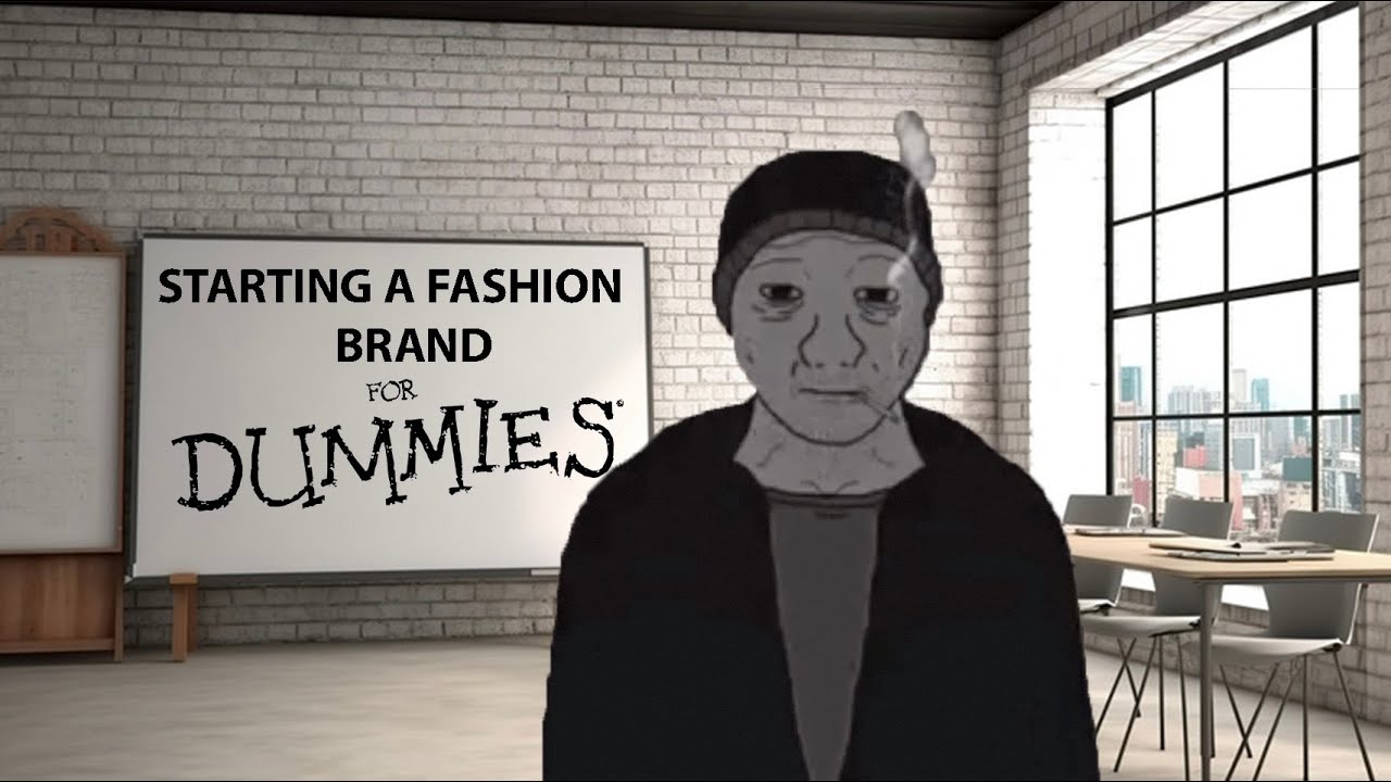 STARTING A FASHION BRAND FOR DUMMIES! - YouTube