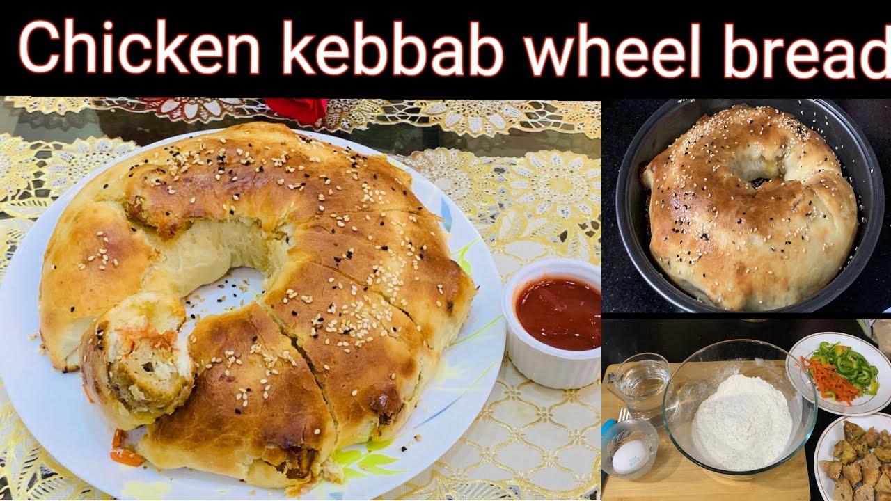 Chicken kebbab wheel bread recipe by amna’sfoodsecret - YouTube
