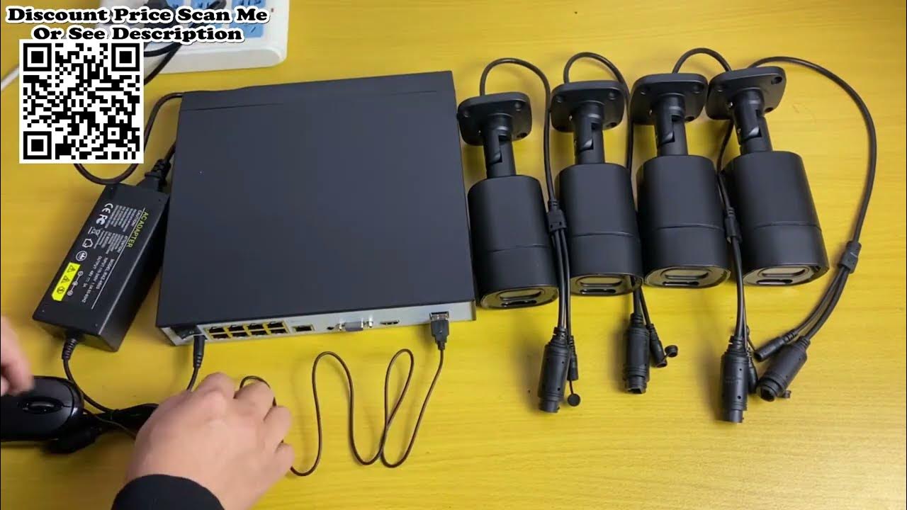 Simicam 4K Security Camera System Review and Unboxing Aliexpress - YouTube