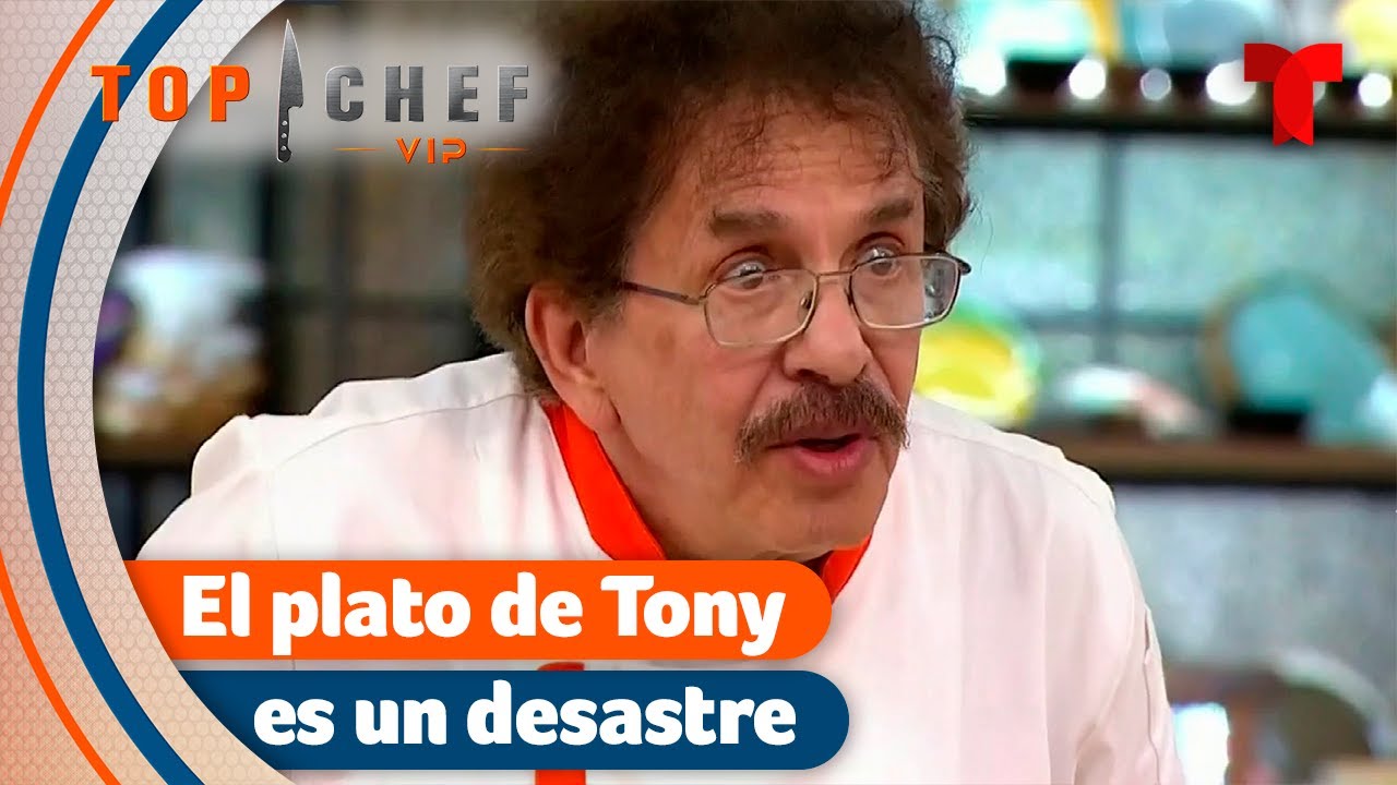 El chef Juanma no está contento con el plato de Tony | Top Chef VIP 2 ...
