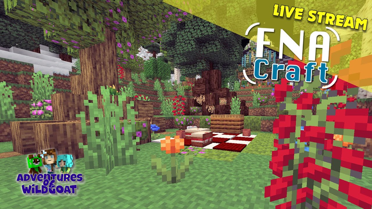 Exploring Texture Packs - FNACraft Live Stream - Public Minecraft ...
