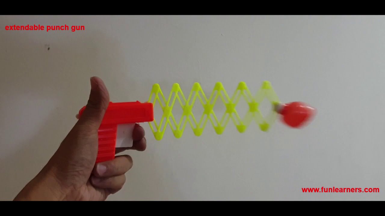 extendable punch gun - YouTube