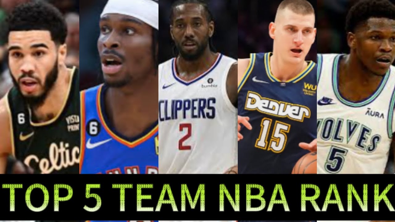 TOP 5 TEAM NBA POWER RANKINGS - YouTube