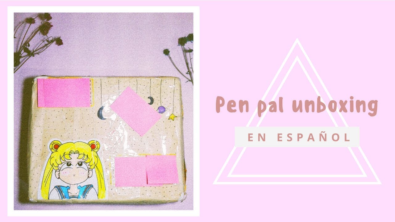 Pen pal unboxing // en español - YouTube