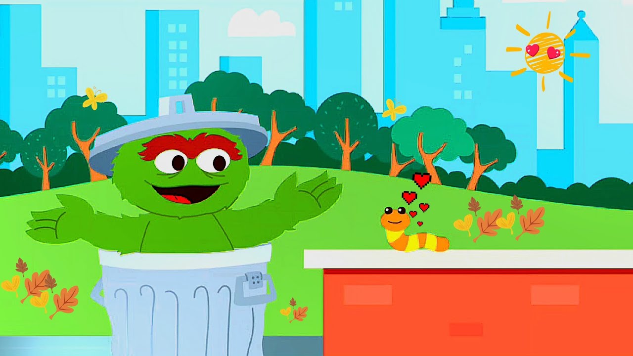 BBC 4 KIDS | A Toy For Slimey | Oscar's Sesame Street - YouTube