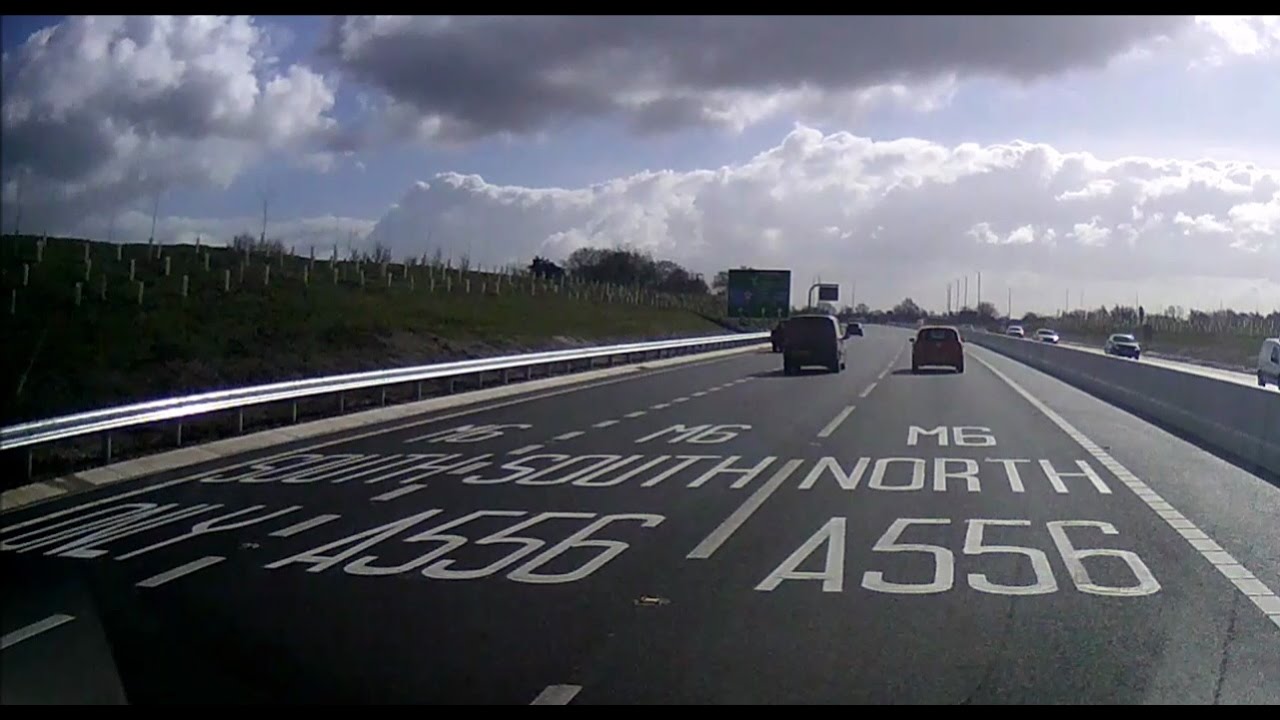 New A556 M56 to M6 Link Road Opening Day - YouTube