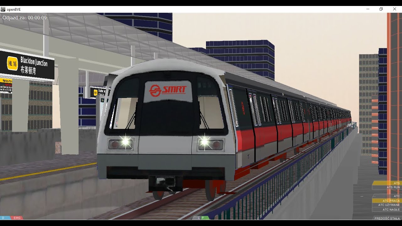 OpenBVE - Harbourvale Line (SMRT C151) - YouTube