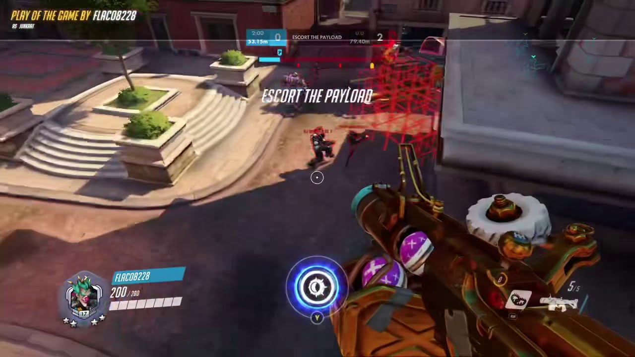 Junk rat main riptire 5 kill - YouTube