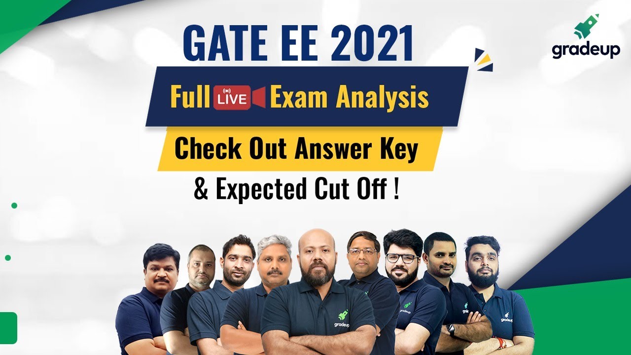 GATE 2021 Electrical Full Exam Analysis & Answer Key | Live 7th Feb ...