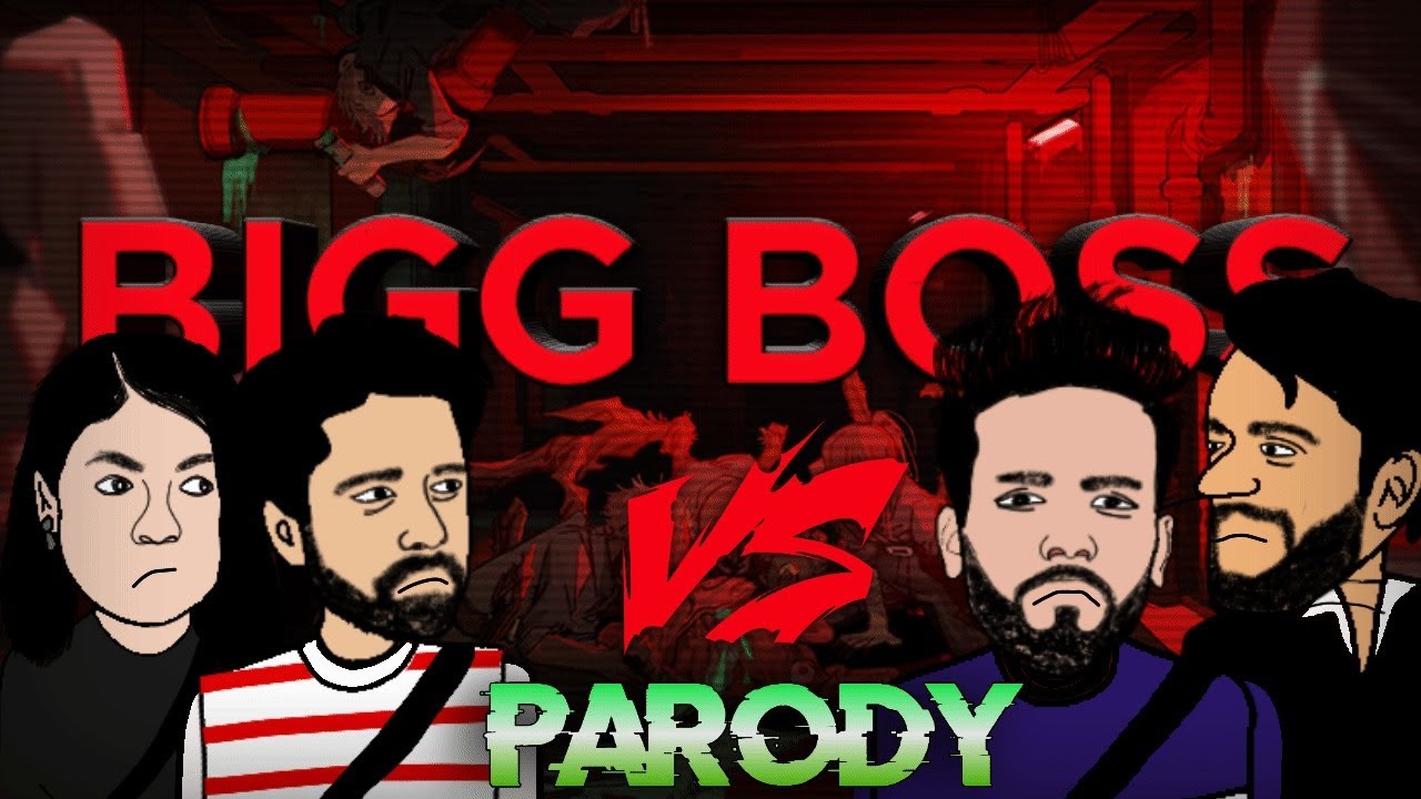 BIGG BOSS PARODY| Elvish vs Avinash | Animation| SKR TOONIE ...
