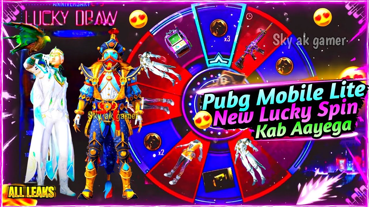 Pubg mobile lite new lucky spin kab aayega || Pubg lite new lucky Spin ...