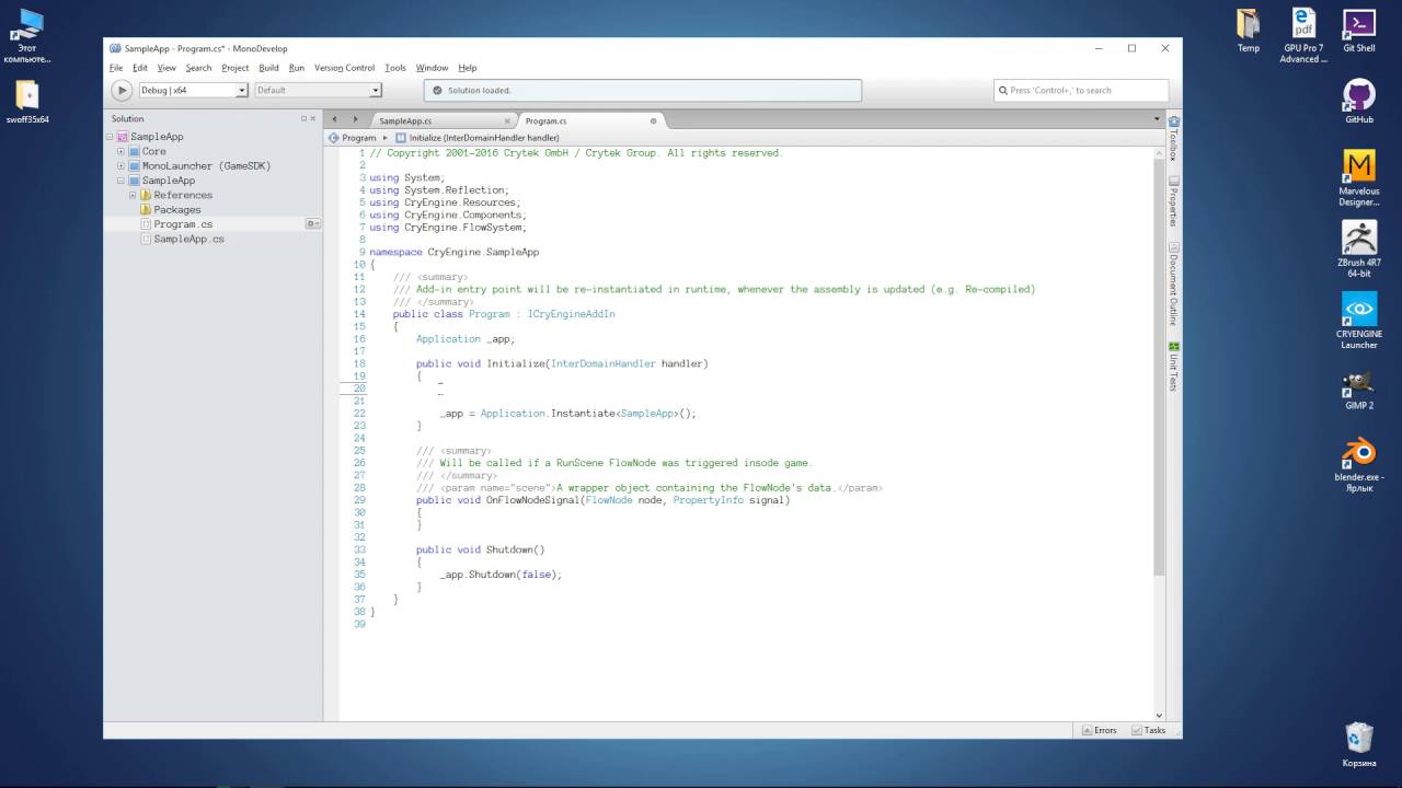 Cryengine V: How to load your level at game startup with using C# - YouTube