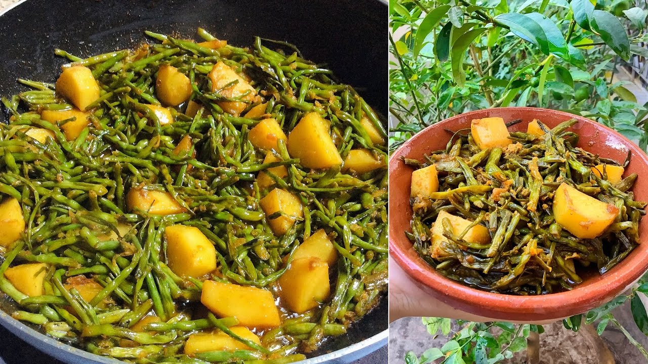 Aloo Moongre Ki Sabzi Moongre Aloo Recipe The Zahid Sisters Youtube