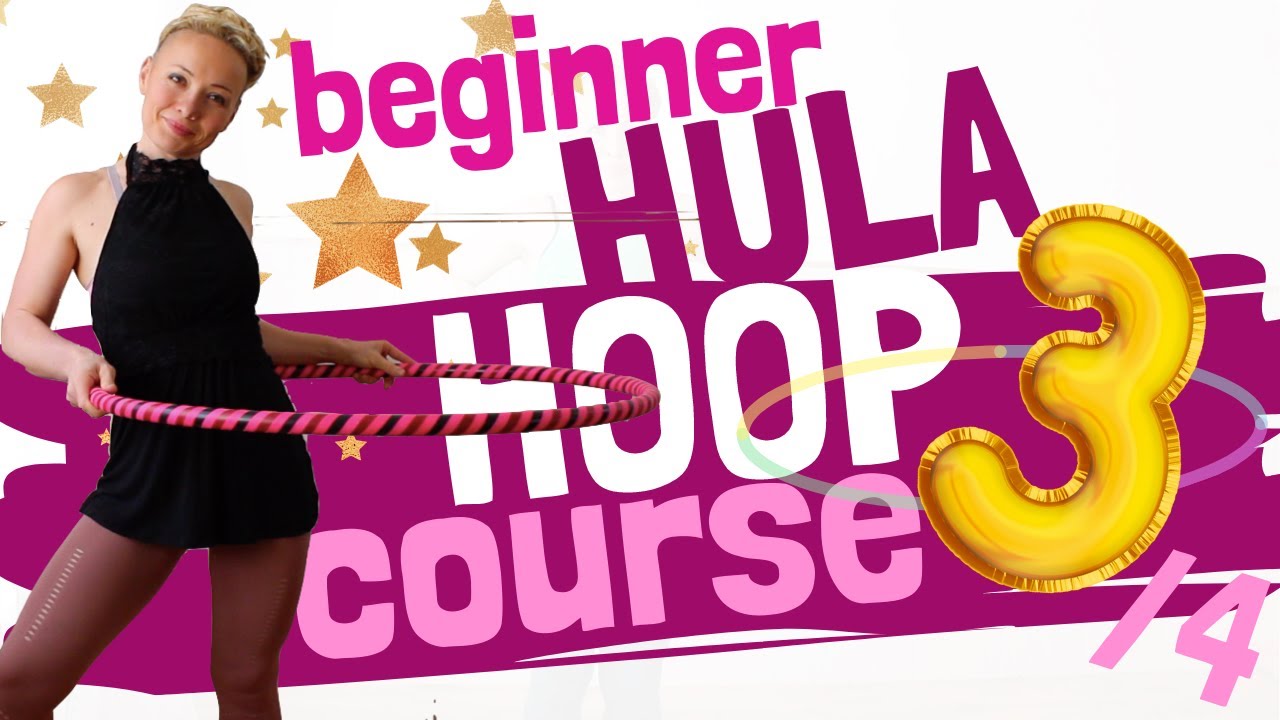 Hula Hoop Fitness for Beginners 🔥 3/4 ♥️🎪♥️ Full Body Workout - YouTube