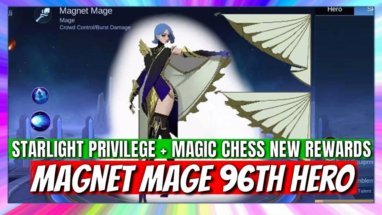 MAGNET MAGE 96TH HERO | New Event & Feature in Mobile Legends ...