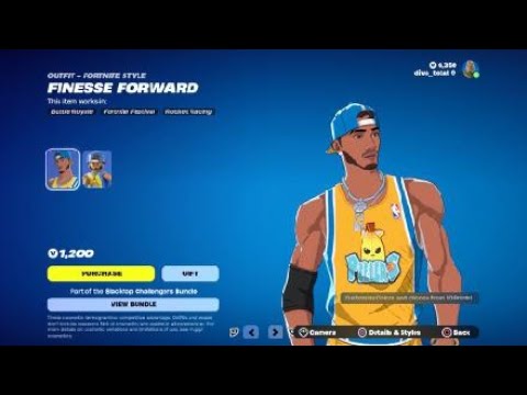 FINESSE FORWARD (OUTFIT) - 1200 V-BUCKS FORTNITE CHAPTER 5 SEASON 2 ...