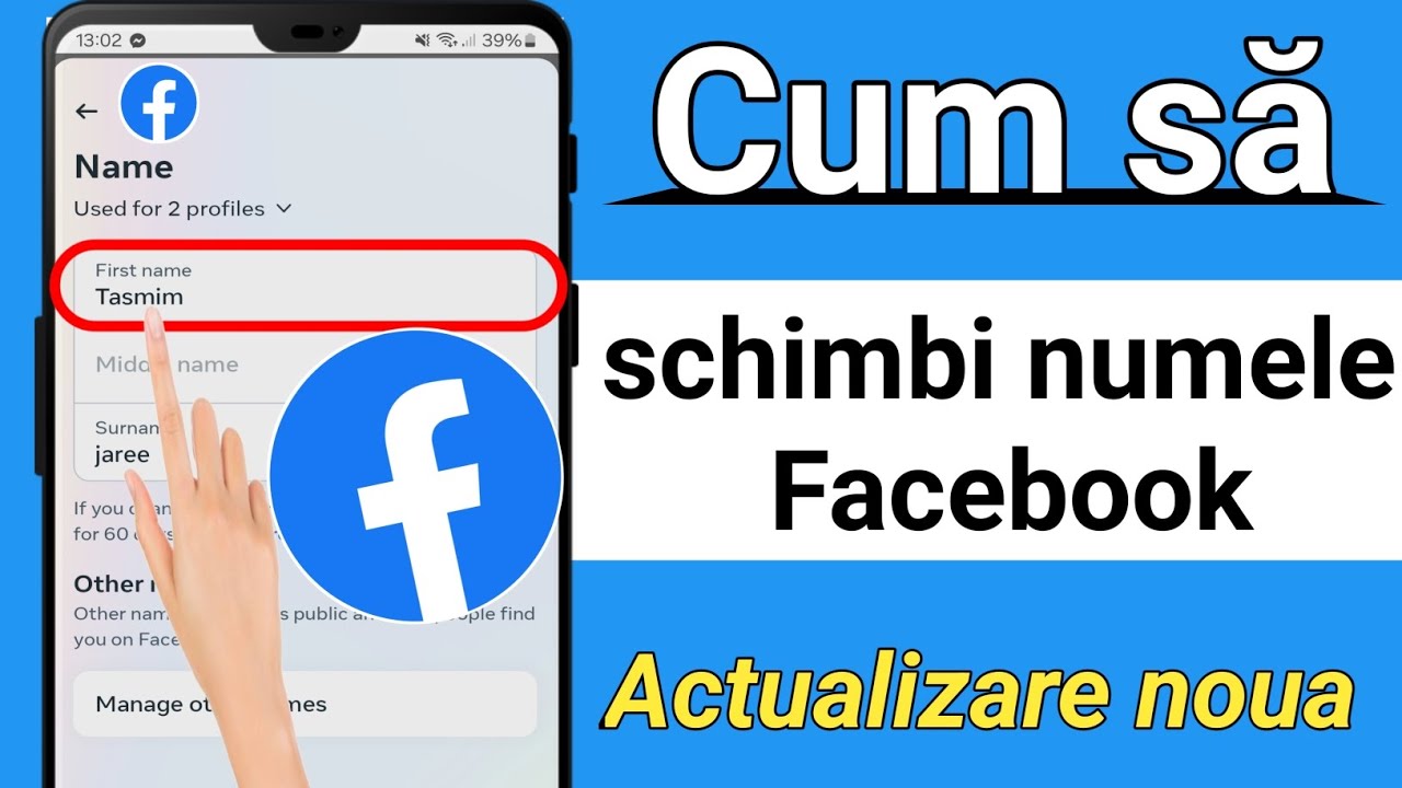 Cum să-ți schimbi numele pe Facebook (Actualizare 2024) | cum să-ți ...