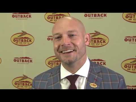 Minnesota coach PJ Fleck's Outback Bowl press conference - YouTube