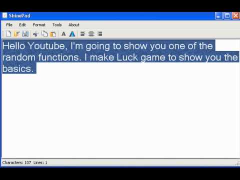 Random function in Python - YouTube