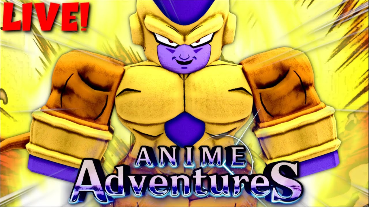 🔴 LIVE - *NEW* Dragon Ball Update! *GOLDEN FRIEZA* • Roblox Anime ...