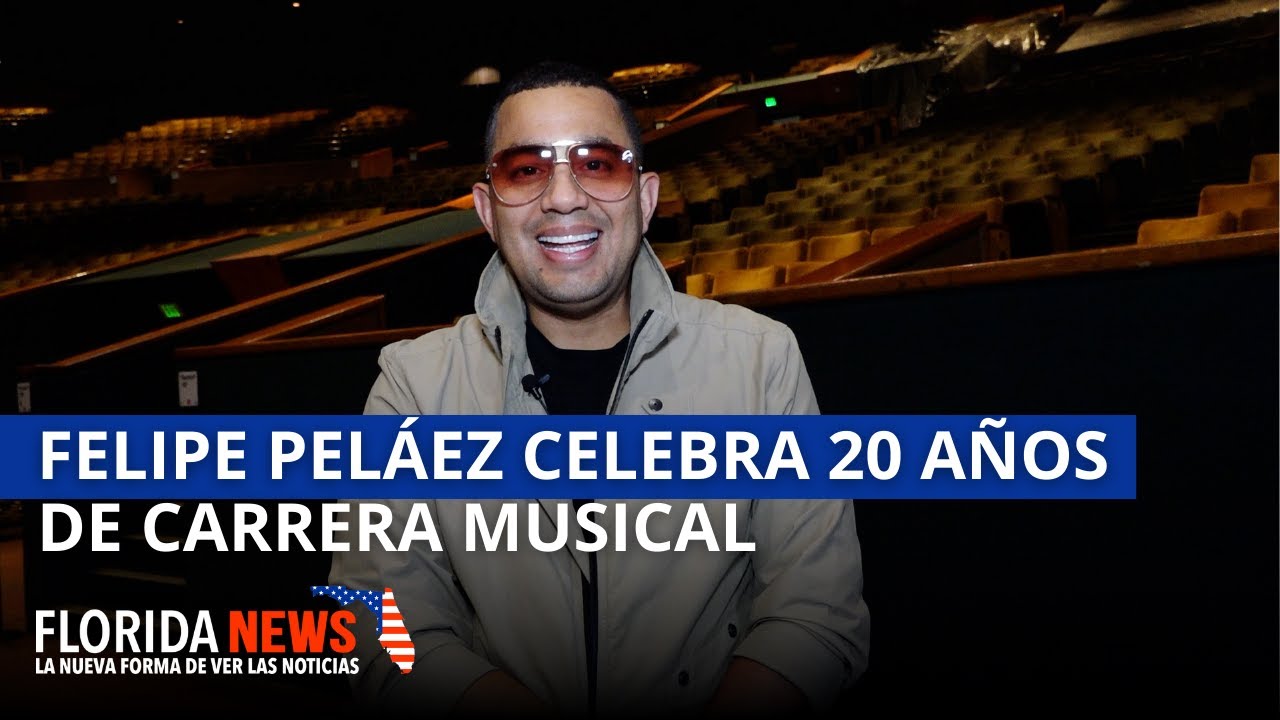Felipe Peláez Celebra 20 años de carrera musical - YouTube