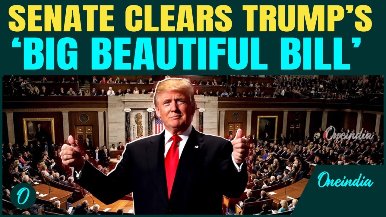 BIG WIN for President Trump | Senate PASSES the ‘BIG BEAUTIFUL BILL’ by ...