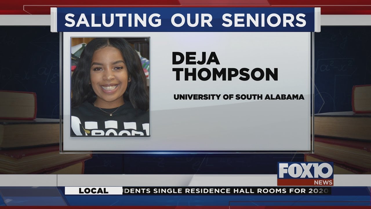 Saluting our Seniors: Ailainia Myrant, Deja Thompson and Xavier Taylor ...