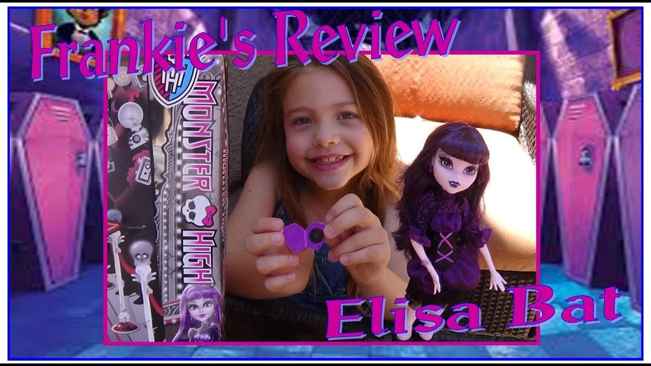 Monster High | Frankie's Reviews - Elisabat | Creative Princess - YouTube